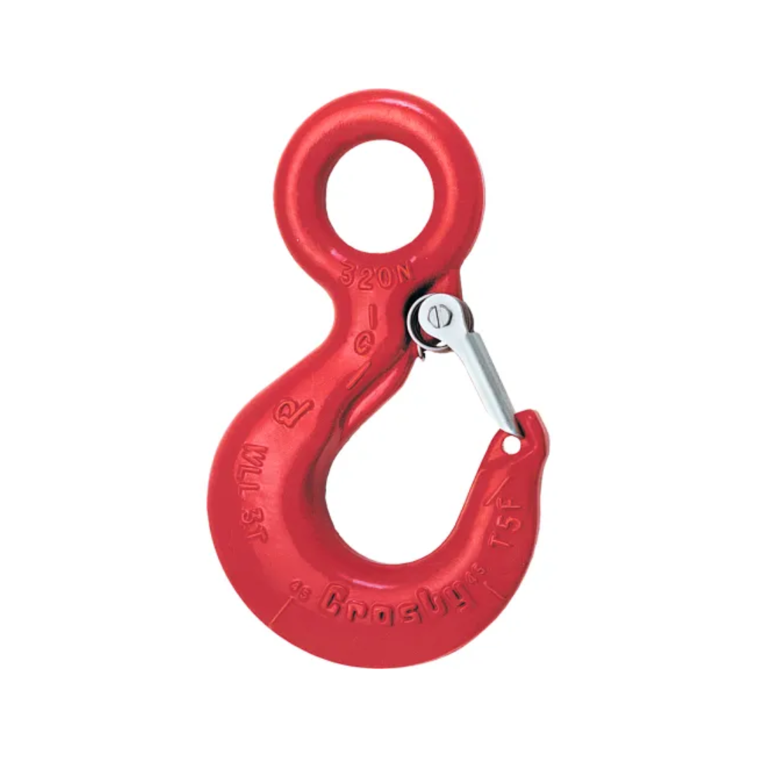 Crosby L320AN/L320CN Eye Hook, Alloy or Carbon, 0.75 ton - 37 ton capa