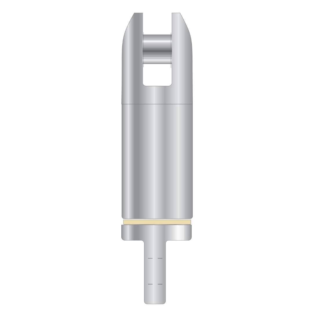 Electroline Clevis Fitting Without Sister Hooks for Kevlar