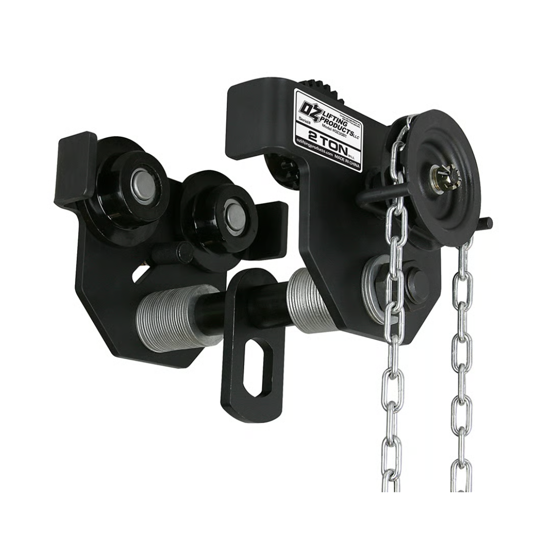 OZ Lifting Geared Beam Trolley | Internet Rigging