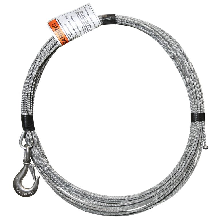 Davit Crane Galvanized Cable Assembly | Internet Rigging