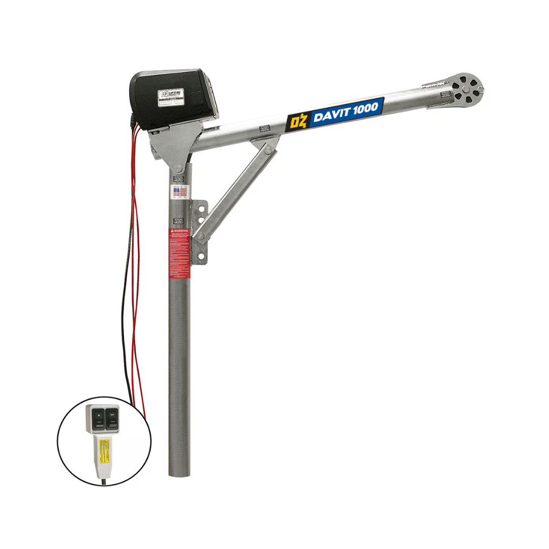 OZ Lifting Steel Davit Crane | Internet Rigging