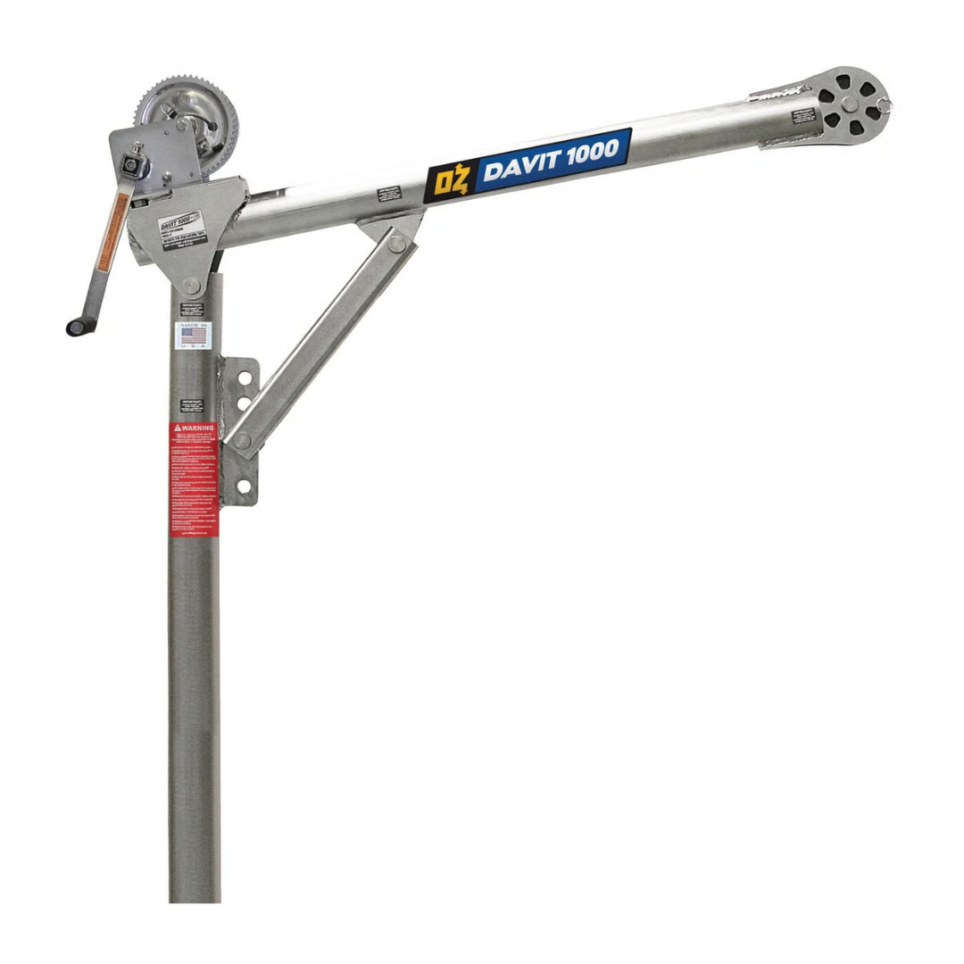 OZ Lifting Steel Davit Crane | Internet Rigging