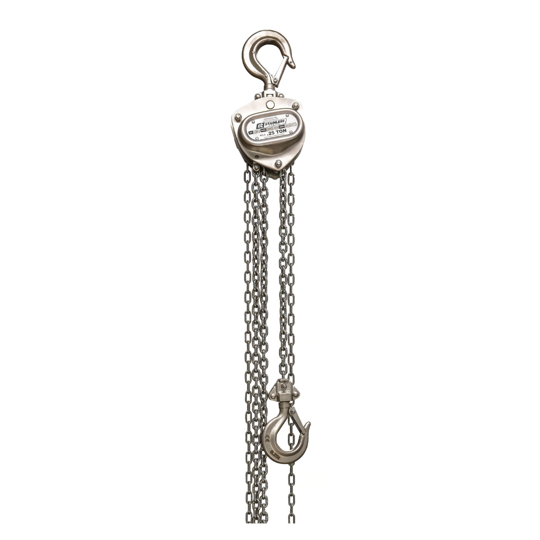 OZ Lifting Stainless Steel Chain Hoist | Internet Rigging