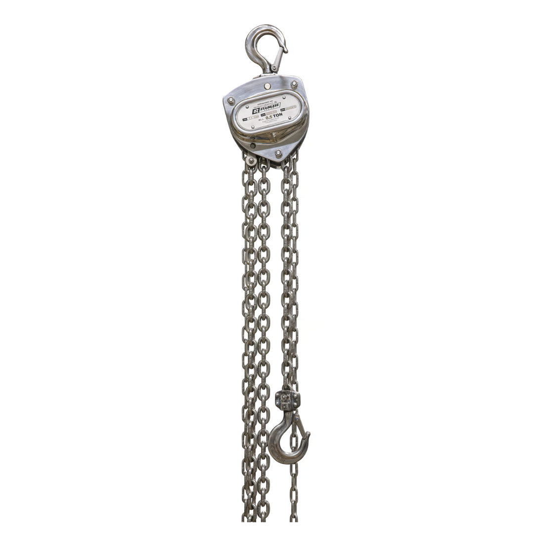 OZ Lifting Stainless Steel Chain Hoist | Internet Rigging